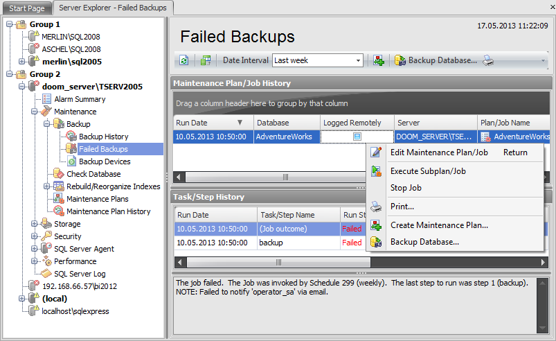 Online Documentation For Sql Administrator For Sql Server Sqlmanager